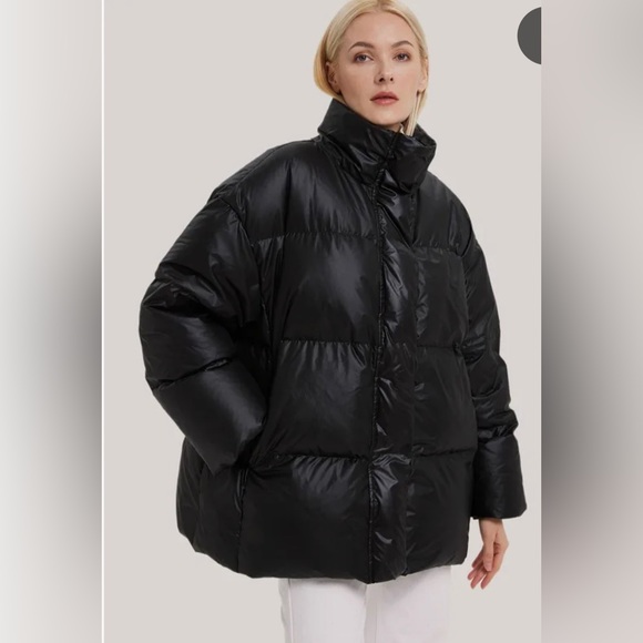 Gentle Herd | Jackets & Coats | Gentle Herd Black Vegan Faux Leather ...